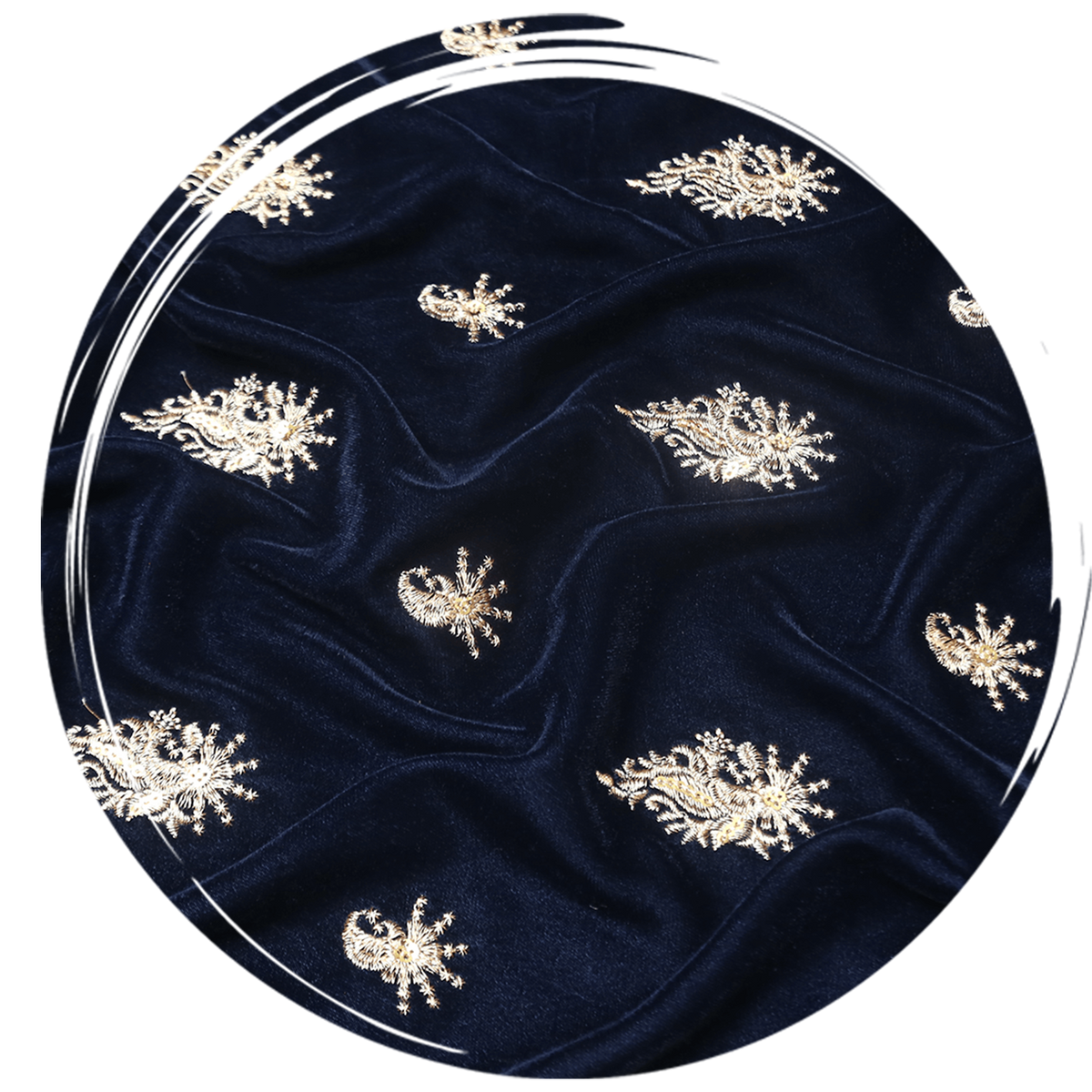 Embroidered Velvet Collection – Tasneem Fabrics